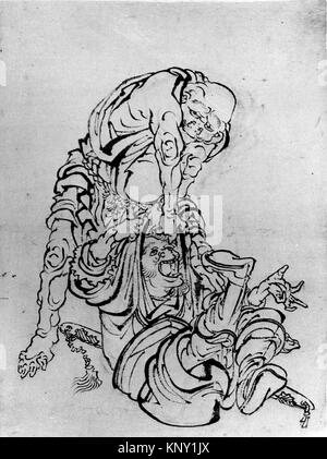 Utagawa Toyokuni Japanese school Scene of Oshun Denbei Horikawa ...