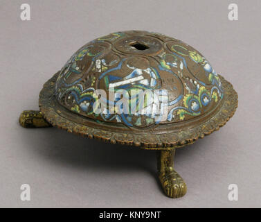 This South Netherlandish altar cross base from ca. 1160, made with ...