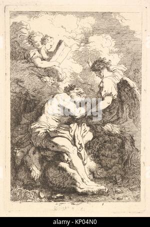 Johann Liss - The Vision of St Jerome Stock Photo - Alamy