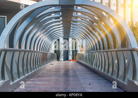 footbridge with cityscape in Shenzhen,China Stock Photo - Alamy