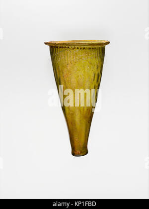 Roman glass beaker or lamp from the 4th century A.D., Eastern ...
