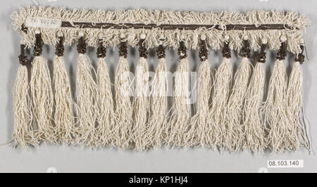 A historic fringe in the MET collection, showing textile design and ...