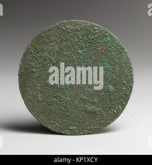 This MET bronze mirror is an ancient reflective object illustrating ...