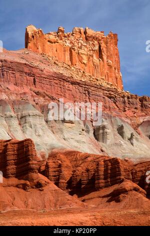 The Castle, Capitol Reef National Park, Utah, USA Stock Photo - Alamy