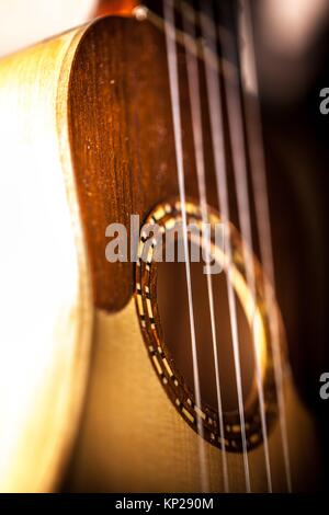 Musical instrument - a Canary Islands timple, a type of five-string ...