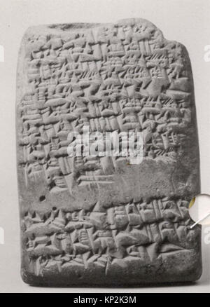A cuneiform clay tablet from the Egibi archive recording a receipt by ...