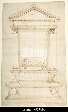 Design for a wall tomb from the Metropolitan Museum of Art, catalog ...