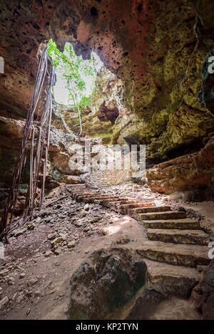 Loltun caves. Yucatán. Mexico Stock Photo - Alamy