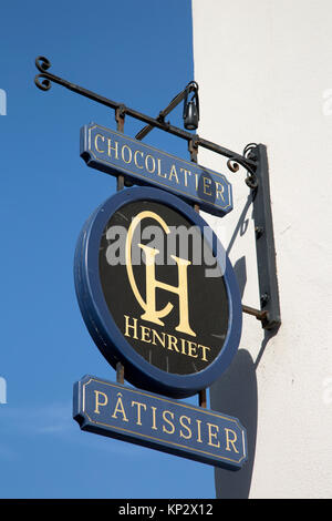 Biarritz Chocolate Shop Stock Photo - Alamy