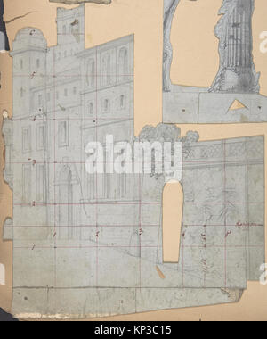 Design for a Stage Set at the Opéra, Paris 1830–90 Eugène Cicéri French ...