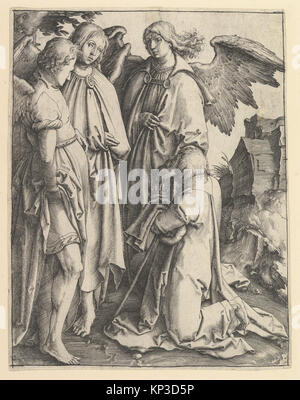 Abraham and Three Angels MET DP818812 Stock Photo - Alamy