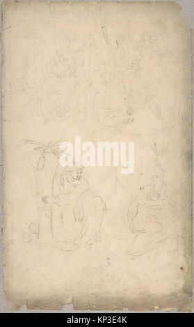 These figure studies illustrate human anatomy and posture through ...
