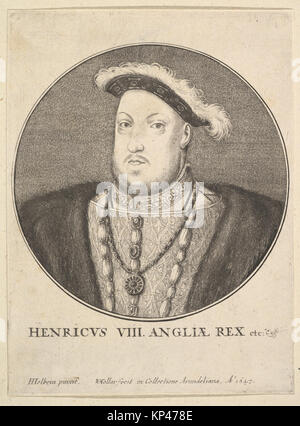 This depiction of Henry VIII highlights royal dress, heraldic symbols ...