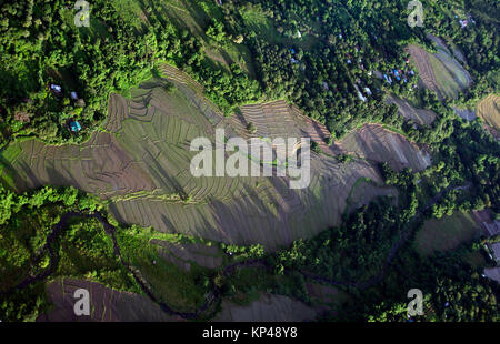 Aerial view of Okada casino construction, Metro Manila, Luzon ...