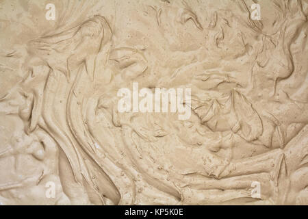 Yellow texture of cream swirl for usage as background Stock Photo - Alamy