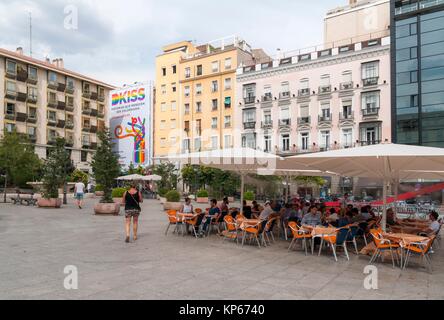 Plaza de Chueca, Madrid, Spain Stock Photo - Alamy
