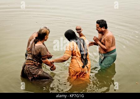 Indian woman taking a bath, India, Asia Stock Photo - Alamy