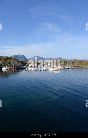 Stamsund on the Lofoten Stock Photo - Alamy