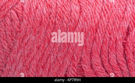 Tangle wool yarn closeup shallow DOF Stock Photo - Alamy