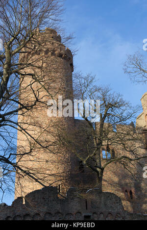 Auerbacher Schloss, a historic castle in Germany, stands as an example ...