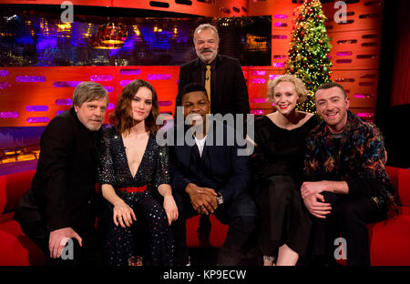 Daisy Ridley during the filming of the Graham Norton Show at The London ...