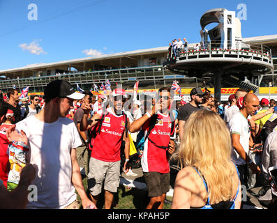 Tifosi Ferrari fans at Monza race track 1970s Stock Photo - Alamy
