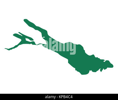 Map of Lake Constance Stock Photo - Alamy