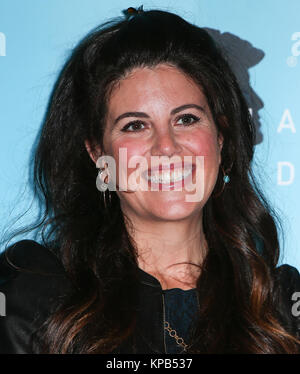 Monica Lewinsky joins other celebrities at an event during Anti ...