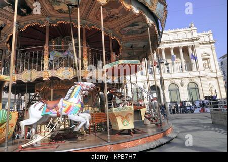 Carousel in Marseille, Provence, France, Europe Stock Photo - Alamy