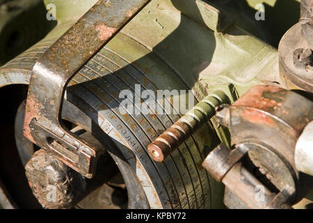 mechanism of a howitzer Stock Photo - Alamy