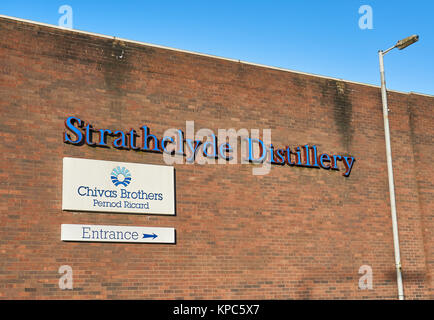 Strathclyde whiskey distillery producing Chivas Brothers and ...