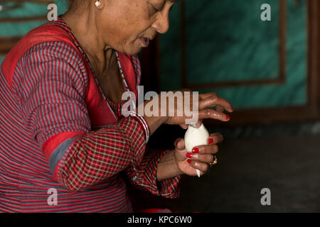 Yomari - Traditional Nepali Newari food Stock Photo - Alamy