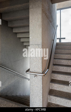 Staircase in the Logan Center at the University of Chicago Stock Photo ...