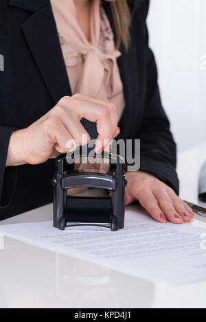 Work Permit Approve Stamp. Application Document Stamper Stock Photo - Alamy