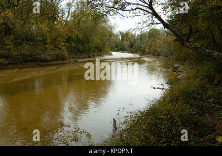 Baton Rouge, Louisiana - 2017: View of the Comite River at Comite River ...