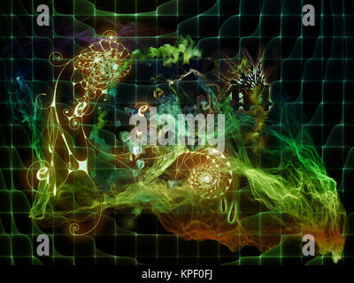 Evolving Math Visualization Stock Photo - Alamy