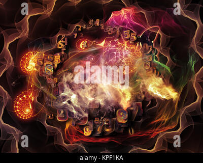 Unfolding of Math Visualization Stock Photo - Alamy