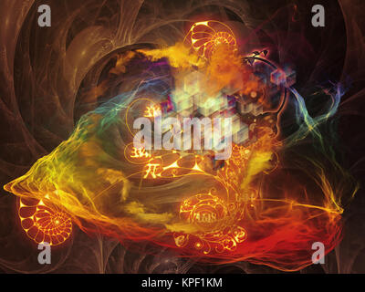 Perspectives of Math Visualization Stock Photo - Alamy