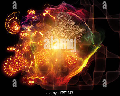 Perspectives of Math Visualization Stock Photo - Alamy