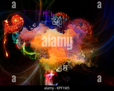 Evolving Math Visualization Stock Photo - Alamy