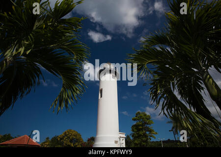 Punta Higuero Lighthouse, Rincon, West Coast, Puerto Rico Stock Photo ...
