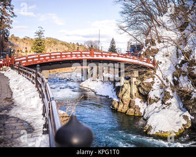 Nikko, Japan - February 22, 2014 - Winter in the Toshogu shrine in ...
