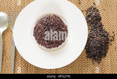 cooked Thai rice-berry Stock Photo - Alamy