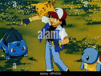 POKEMON : THE FIRST MOVIE, Ash Ketchum, Pikachu, 1999.©Warner Bros ...