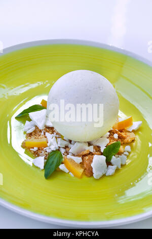 Vanilla icre cream Stock Photo - Alamy