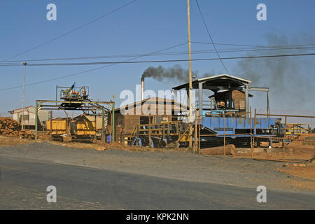 Timber at timber factory, Kingdom of Swaziland Stock Photo - Alamy