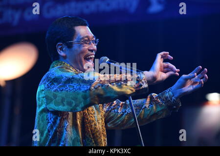 Japanese comedian and singer-songwriter Kazuhito Kosaka, better known ...