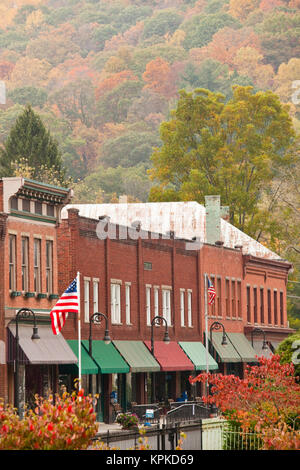 USA, West Virginia, Bramwell. National Coal Heritage Area, former coal ...