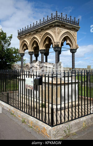 The Tomb of Grace Darling (1815-1842) in the churchyard of St Aidan's ...