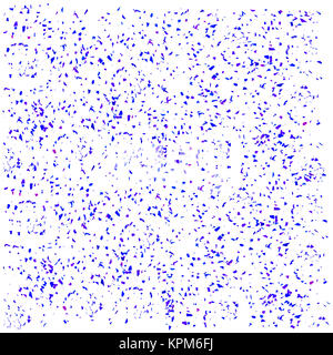 Blue Confetti Isolated Stock Photo - Alamy